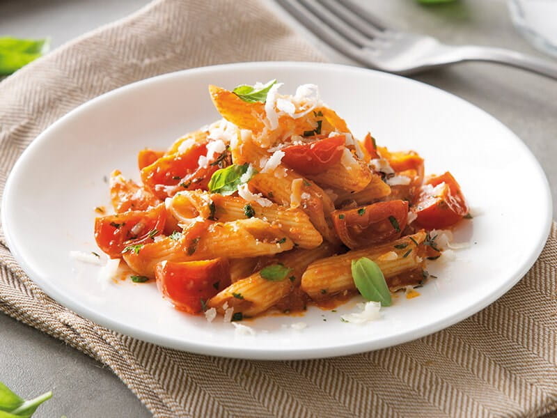 Penne Rigate With Barilla Basilico Sauce – RIHCMZ