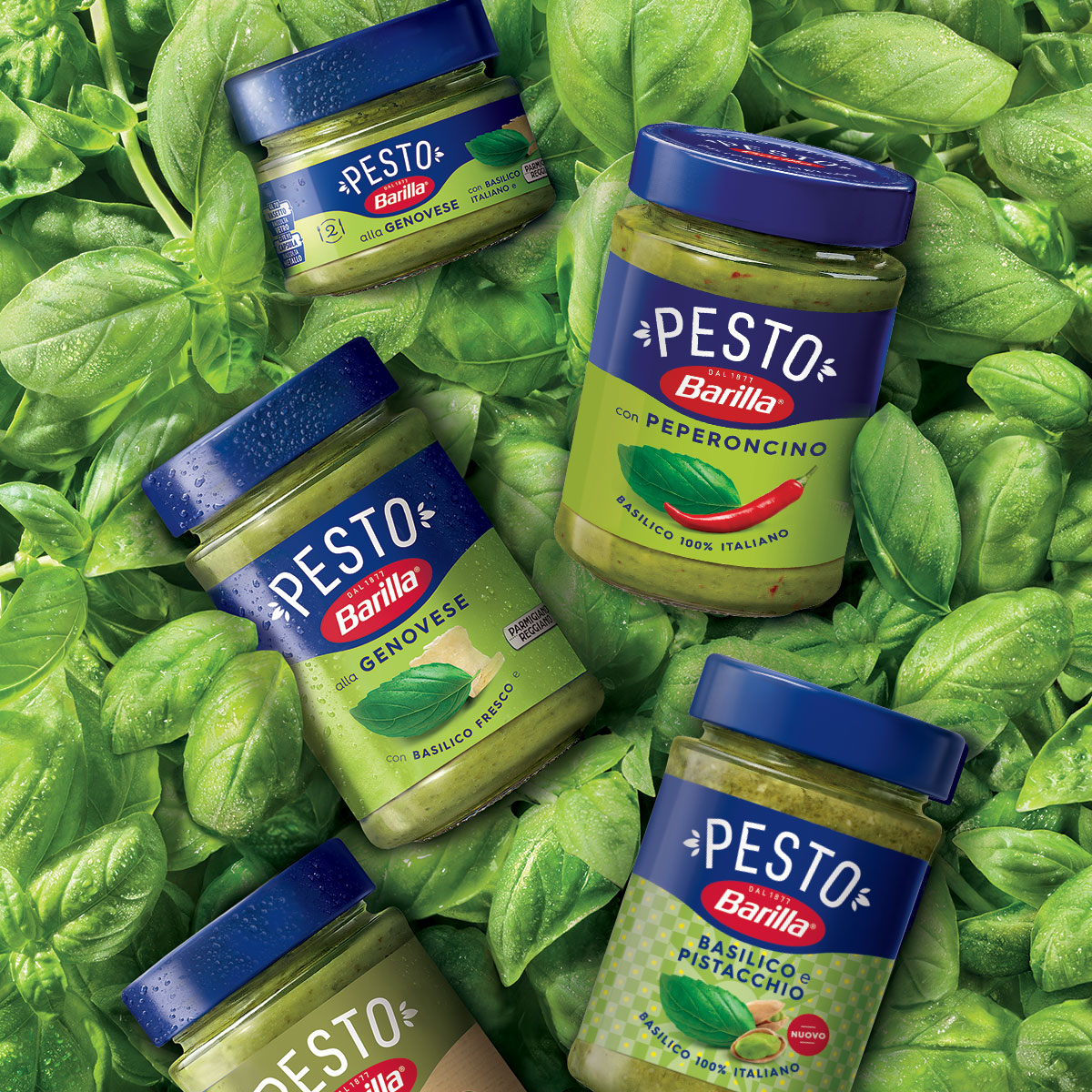 Omaka Pesto z baziliko in feferoni | Barilla