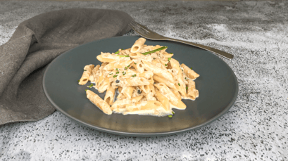 PENNE RIGATE ΜΕ ΚΑΠΝΙΣΤΟ ΤΟΝΟ ΚΑΙ ΚΡΕΜΑ | Barilla | Barilla