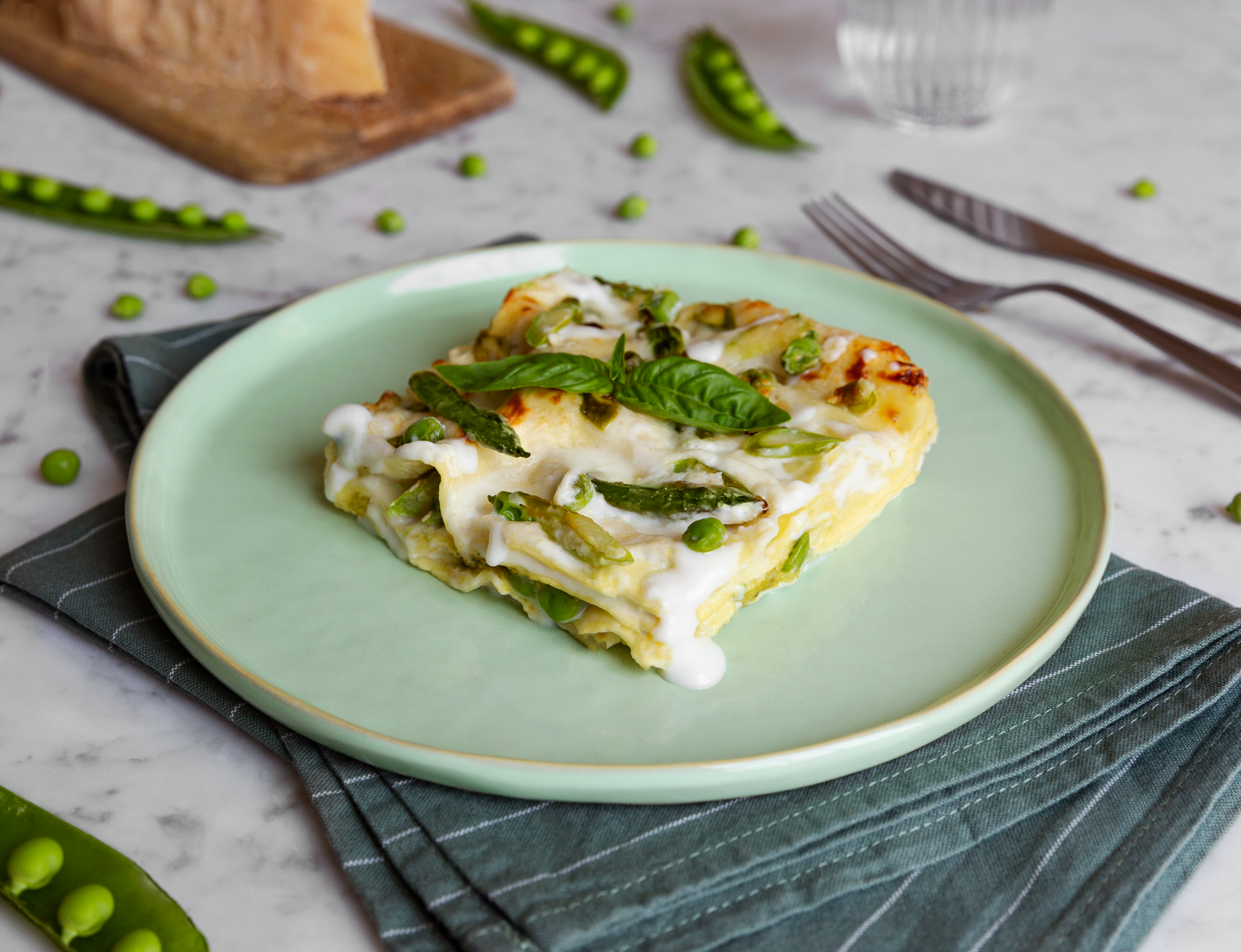 LASAGNE ΜΕ PESTO GENOVESE, ΣΠΑΡΑΓΓΙΑ ΚΑΙ ΑΡΑΚΑ | Barilla | Barilla