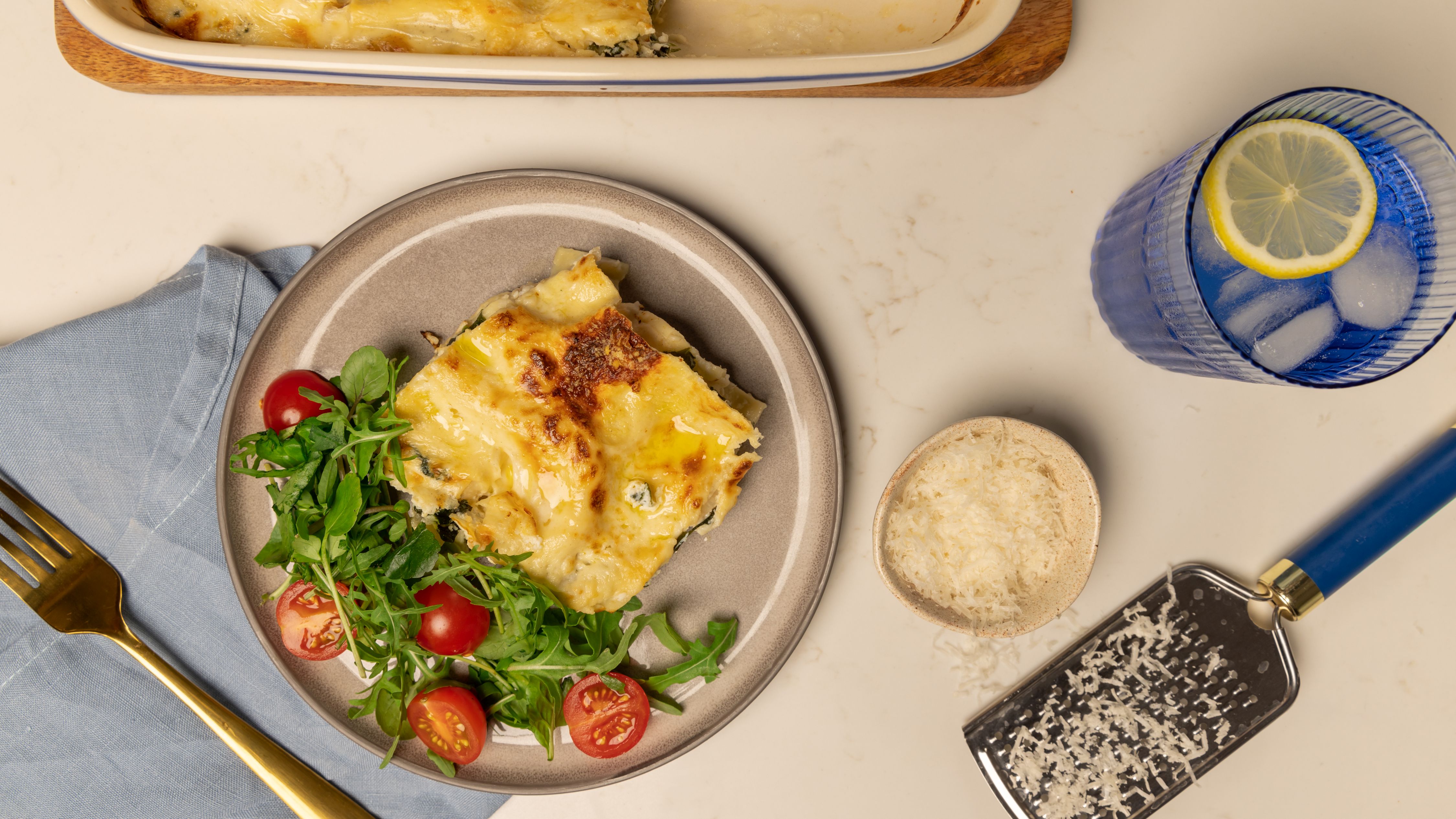 LASAGNE ΜΕ ΣΠΑΝΑΚΙ ΚΑΙ ΤΥΡΙ RICOTTA | Barilla