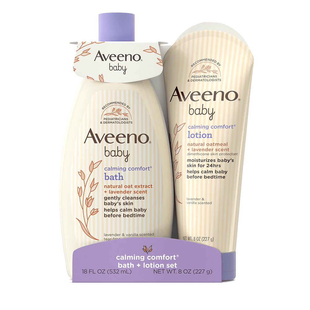 Calming Comfort® Soothing Baby Lotion & Bath Products | Aveeno®