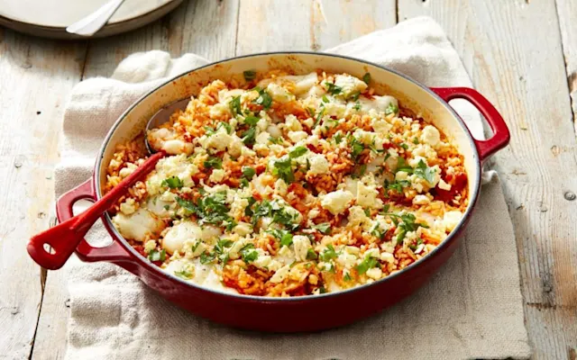 Mediterranean Fish Rice Bake - Campbell’s Australia