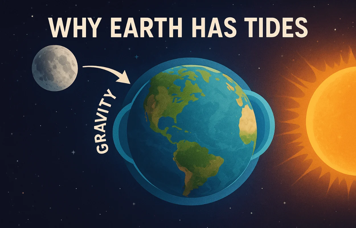 Why Does Earth Have Tides? | Skygaze India