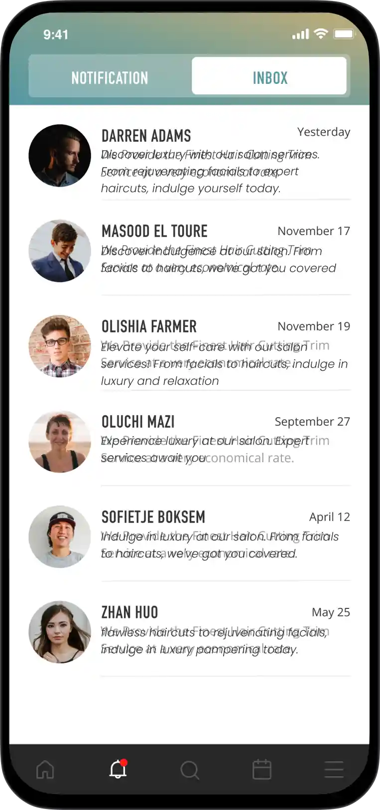 Glamic - Beauty Booking App - Cubix