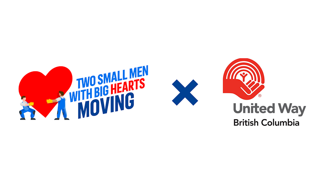 United Way British Columbia - Supported by Two Small Men With Big Hearts