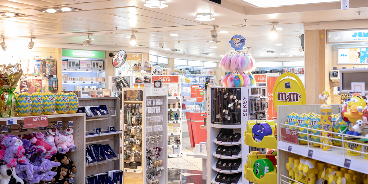 Shopping Onboard | Calais to Dover | DFDS