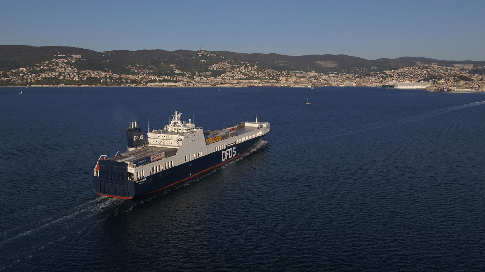 Newbuilding for the Baltics soon ready for sea trials | DFDS (INT)