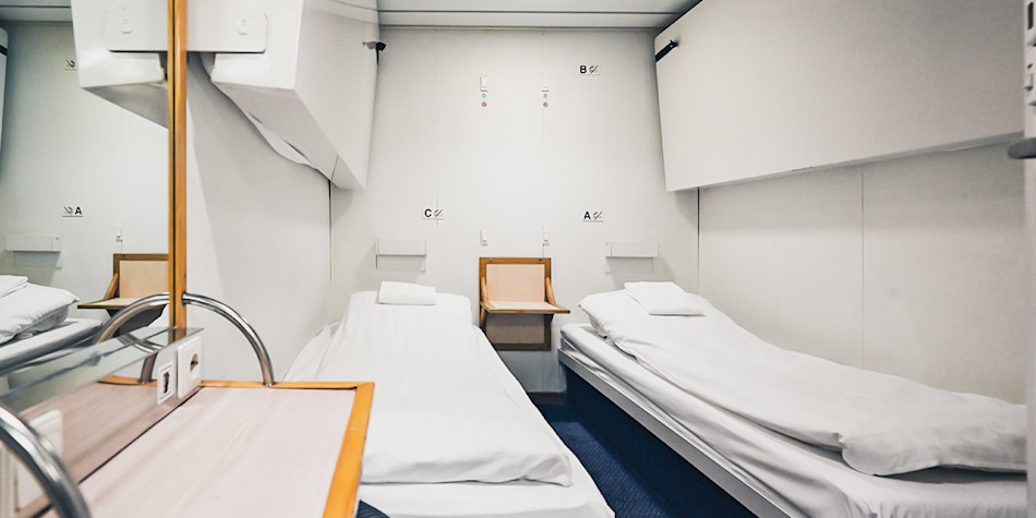 Economy Cabins | Amsterdam to Newcastle | DFDS