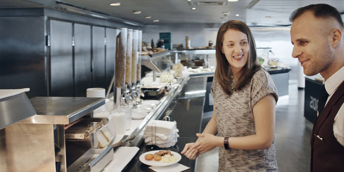 Explorer's Kitchen | IJmuiden naar Newcastle | DFDS