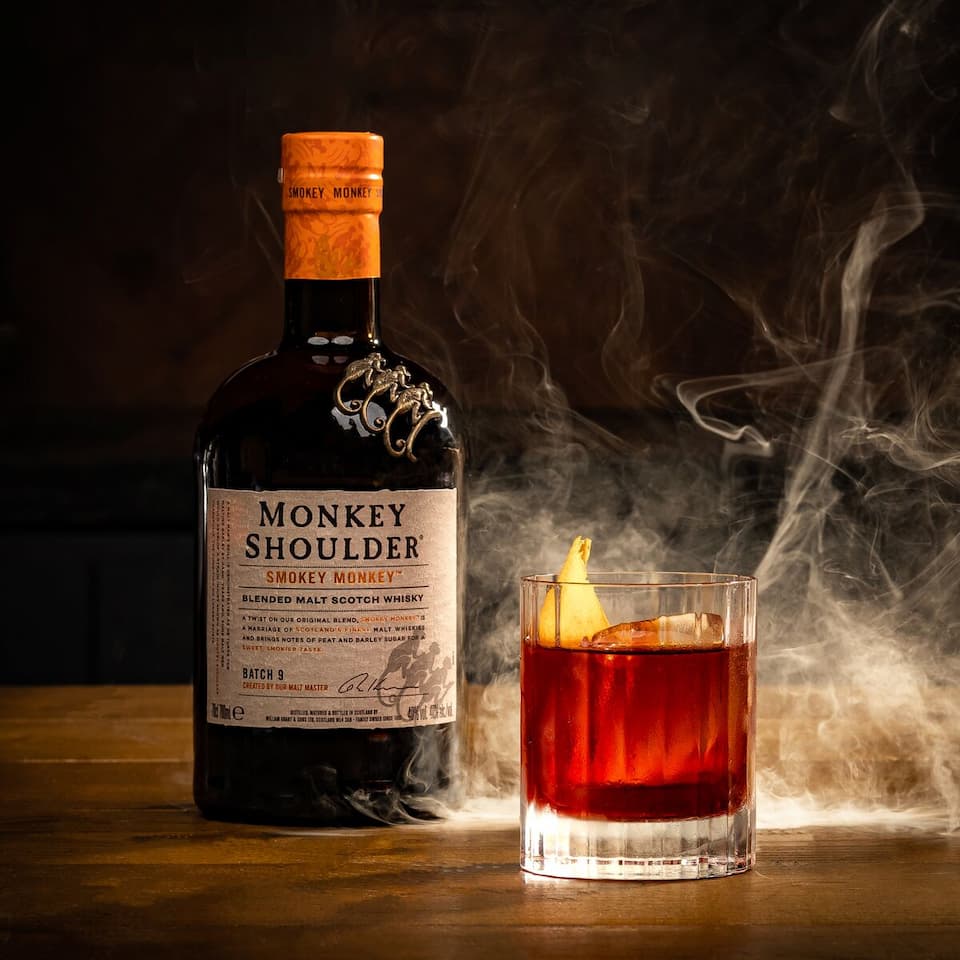 Monkey Shoulder Smokey Blended Malt Scotch Whisky | Monkey Shoulder