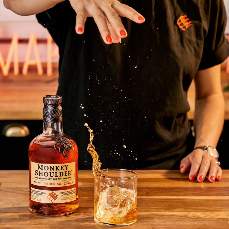 Monkey Splash Scotch Whisky Soda Cocktail | Monkey Shoulder | Monkey ...