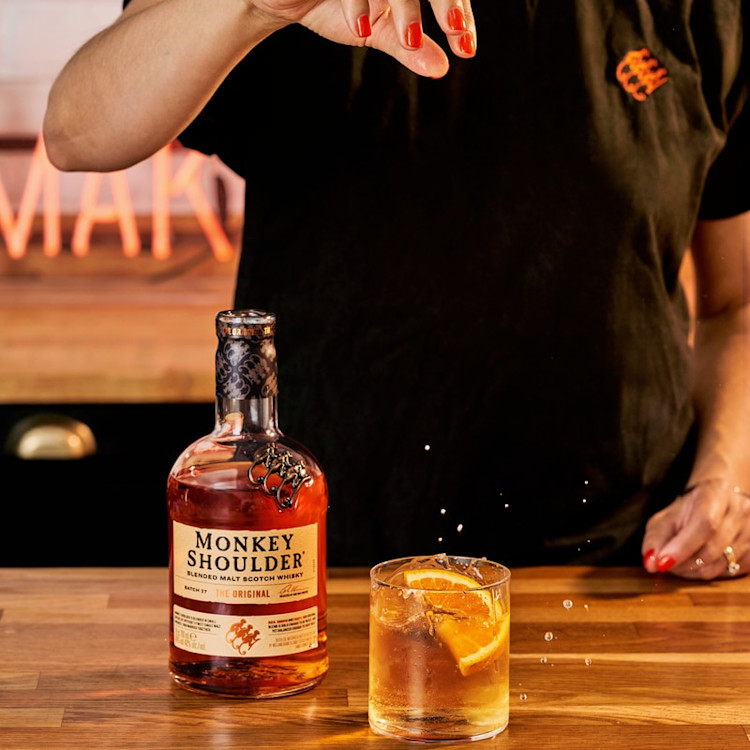 Monkey Splash Scotch Whisky Soda Cocktail | Monkey Shoulder | Monkey ...