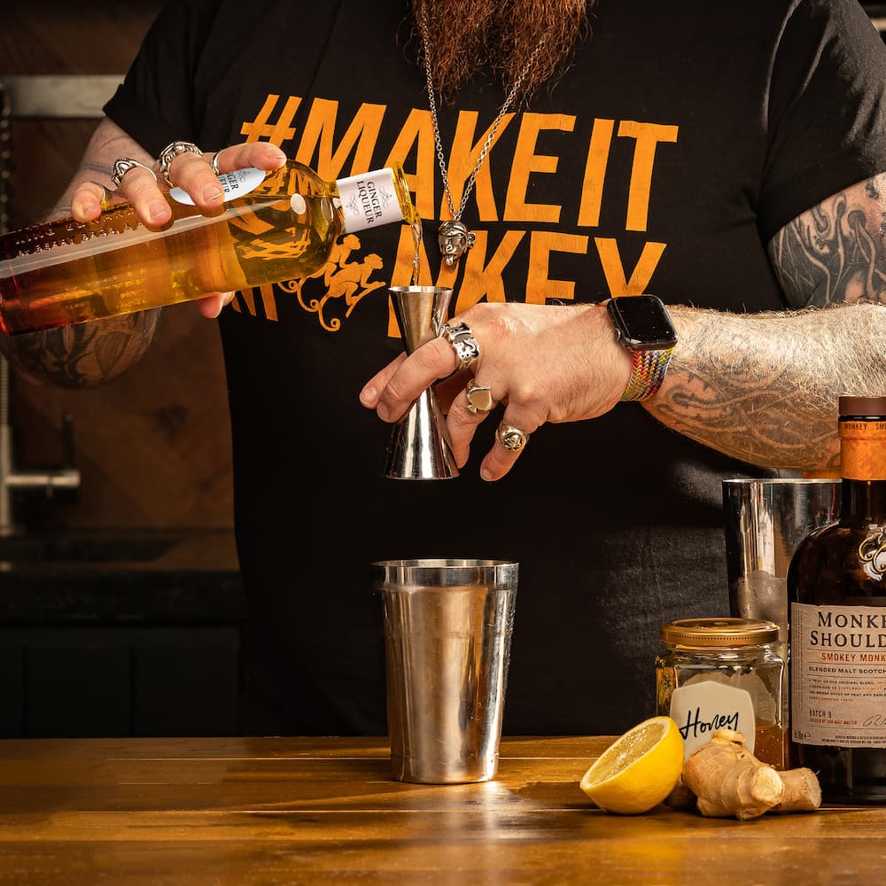 Penicillin Honey & Ginger Whisky Cocktail | Monkey Shoulder | Monkey ...