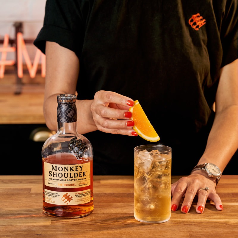 Ginger Monkey Scotch Whisky & Ale Cocktail | Monkey Shoulder | Monkey ...