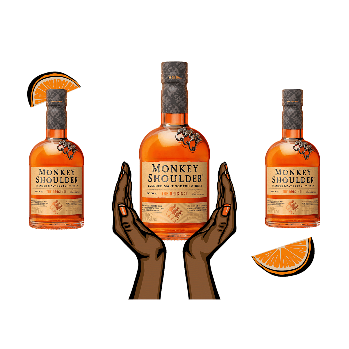 Monkey Shoulder Original | Blended malt scotch whisky du Speyside | Monkey Shoulder