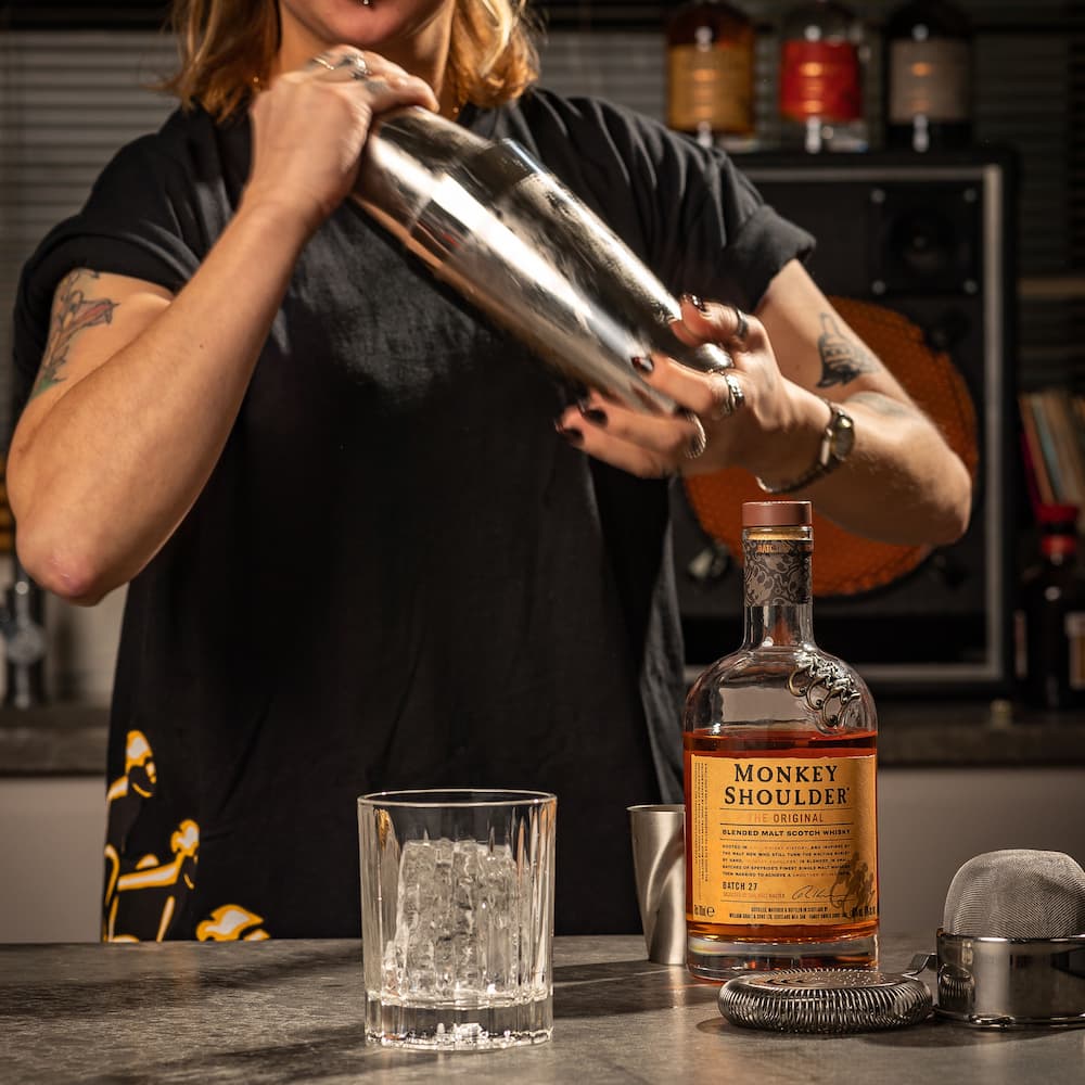 Monkey Jam Sour Strawberry Whisky Cocktail | Monkey Shoulder | Monkey ...