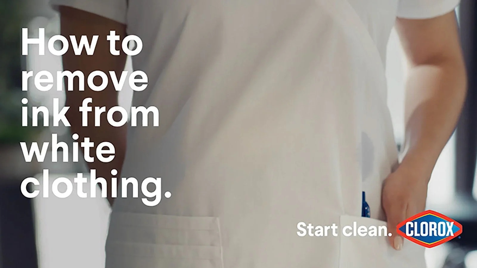 How to Get Pen Ink Stains Out of Clothes — 4 Easy Steps | Clorox™