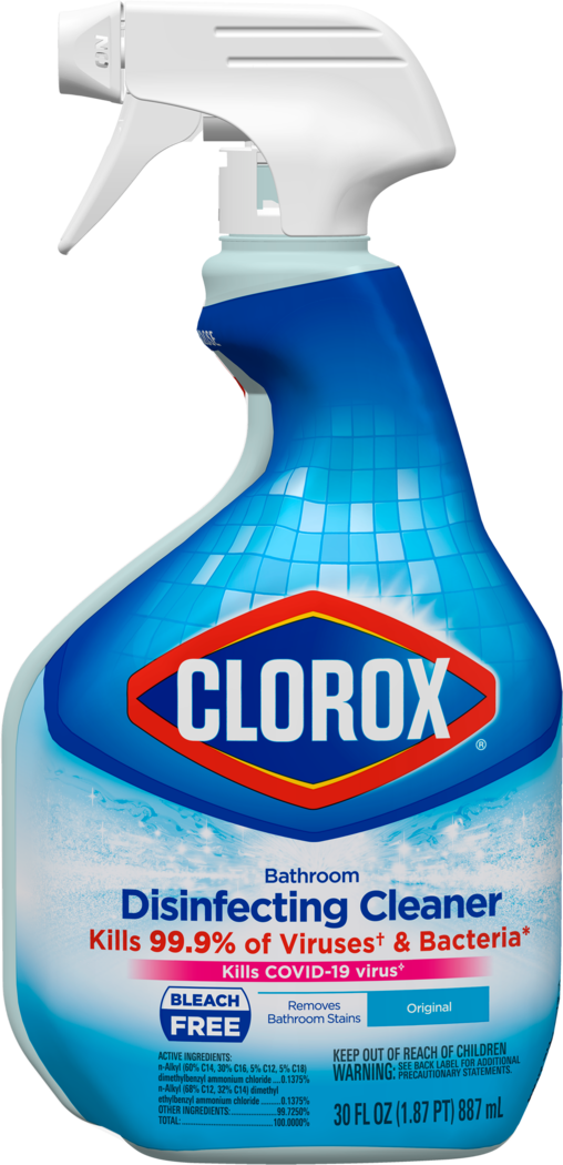Bathroom Cleaner and Disinfecting Spray| Original | Clorox®