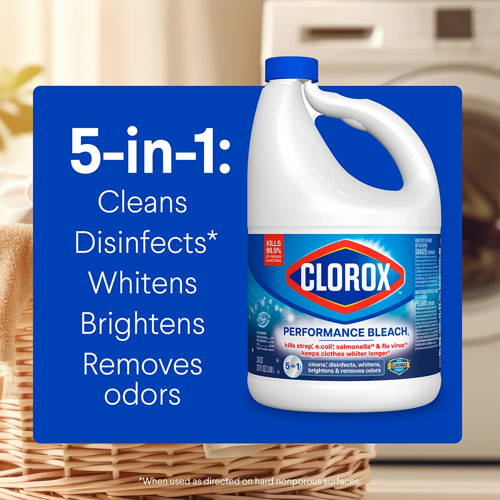 Clorox™ CLOROMAX® Performance Bleach~2~ - Concentrate | Unscented