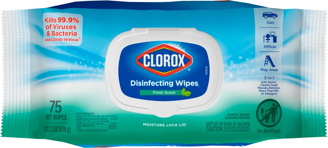 Clorox™ Disinfecting Wipes₃-Flex Pack | Scented