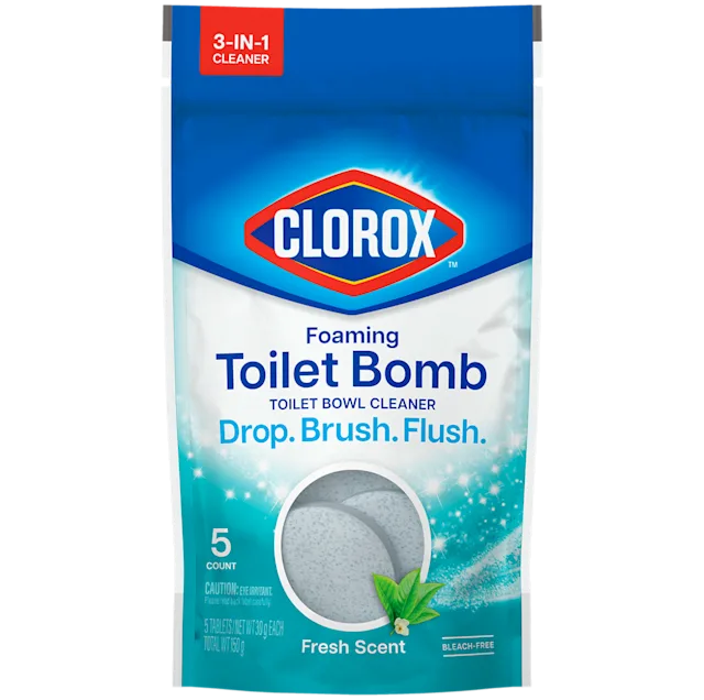 Clorox™ Toilet Bowl Foaming Bomb Cleaner