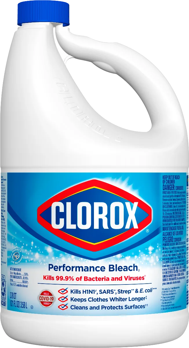 Clorox® CLOROMAX® Performance Bleach~2~ - Concentrate | Unscented