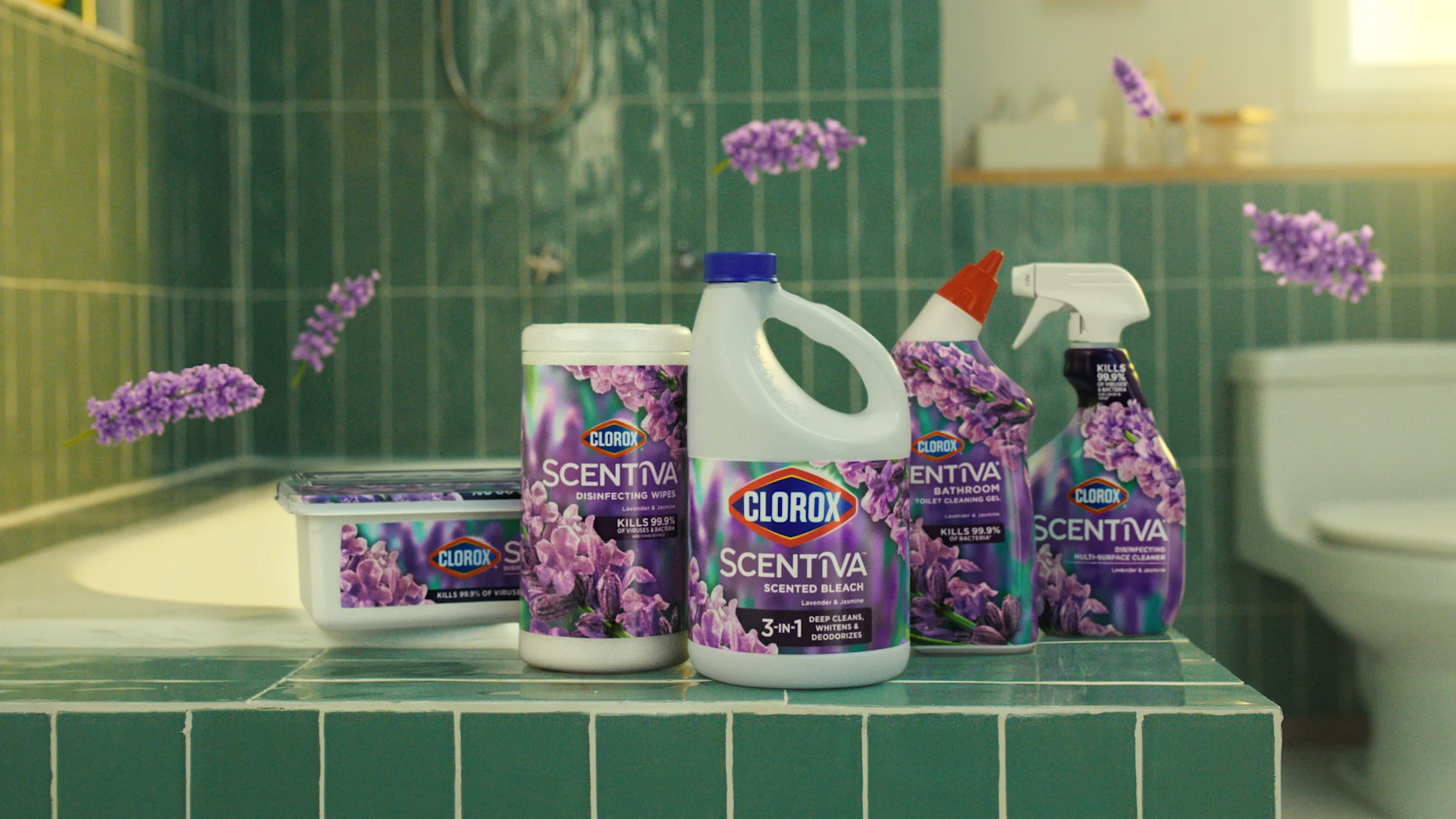 Clorox™ Scentiva™ Scented Bleach - Concentrate | Lavender & Jasmine