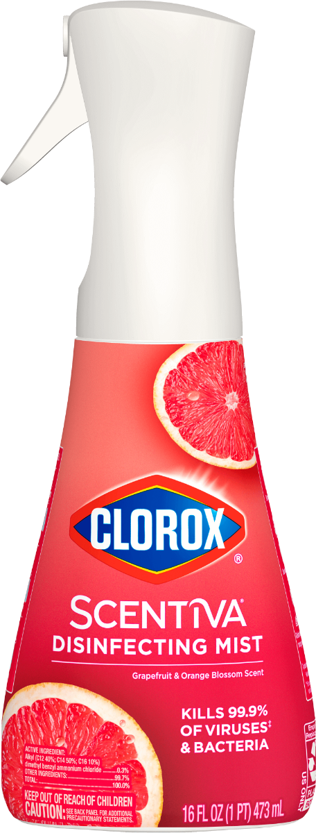 Clorox Scentiva Disinfecting Mist| Grapefruit & Orange Blossom | Clorox®