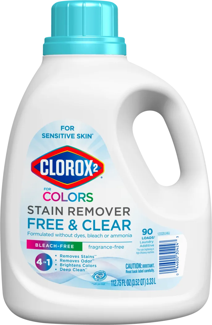 Clorox 2™ for Colors Free & Clear Colors Max Performance Stain Remover ...