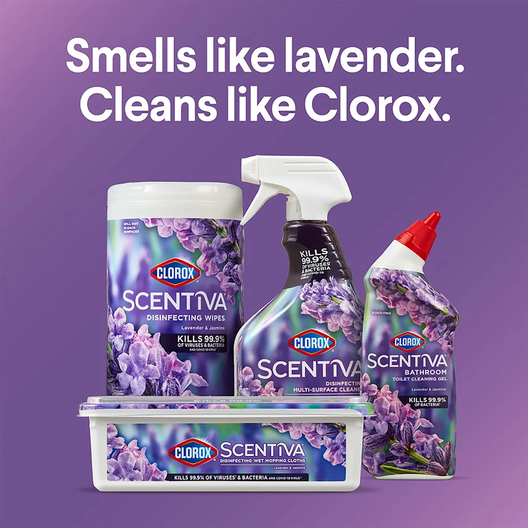 Clorox® Scentiva® Disinfecting Multi-Surface Cleaner| Lavender ...