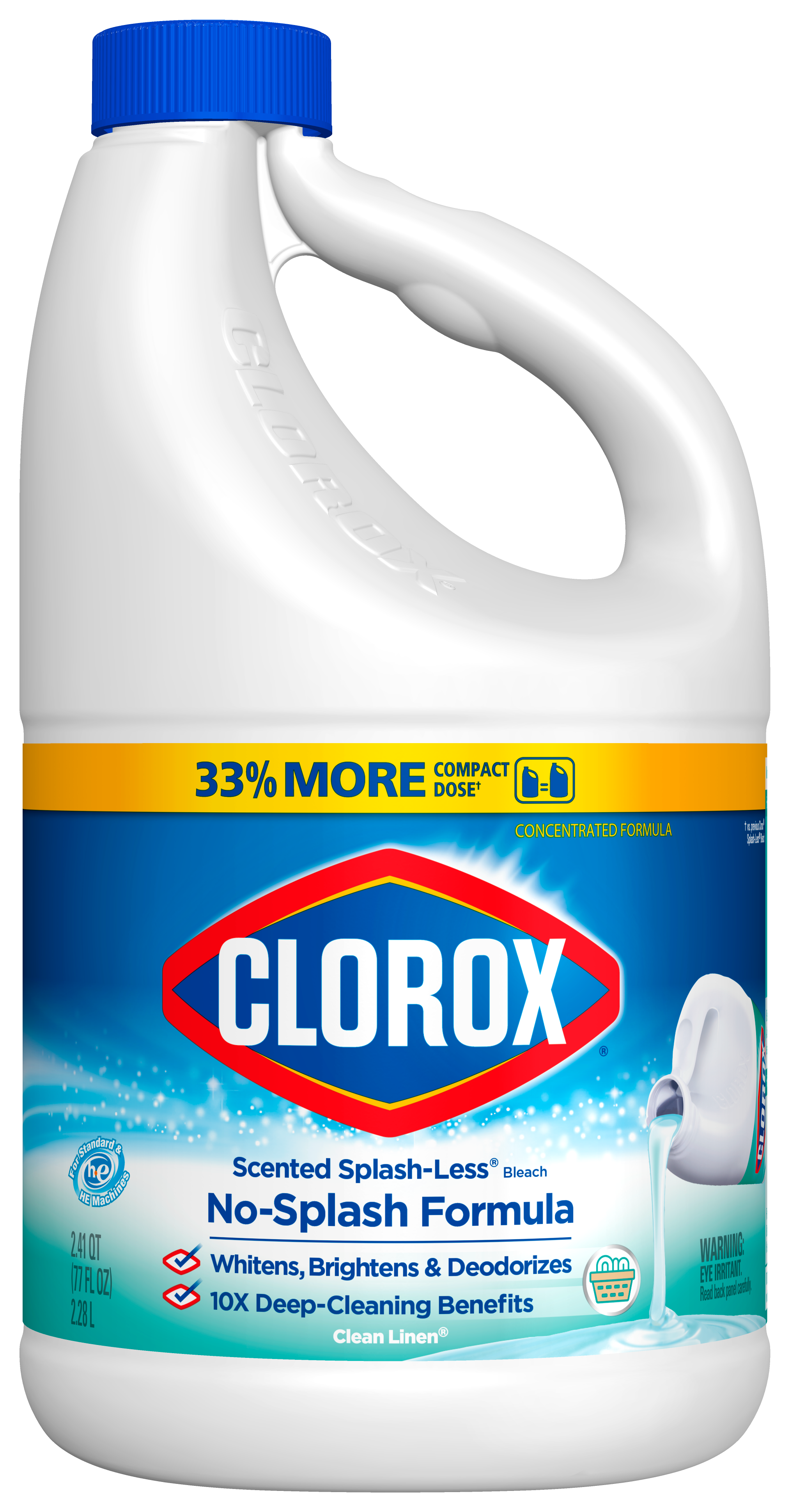 Concentrated Scented Bleach| Clean Linen | Clorox®