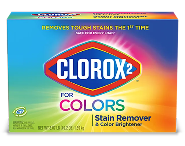 Clorox 2™ for Colors Chlorine-Free Bleach for Colors Stain Remover Powder