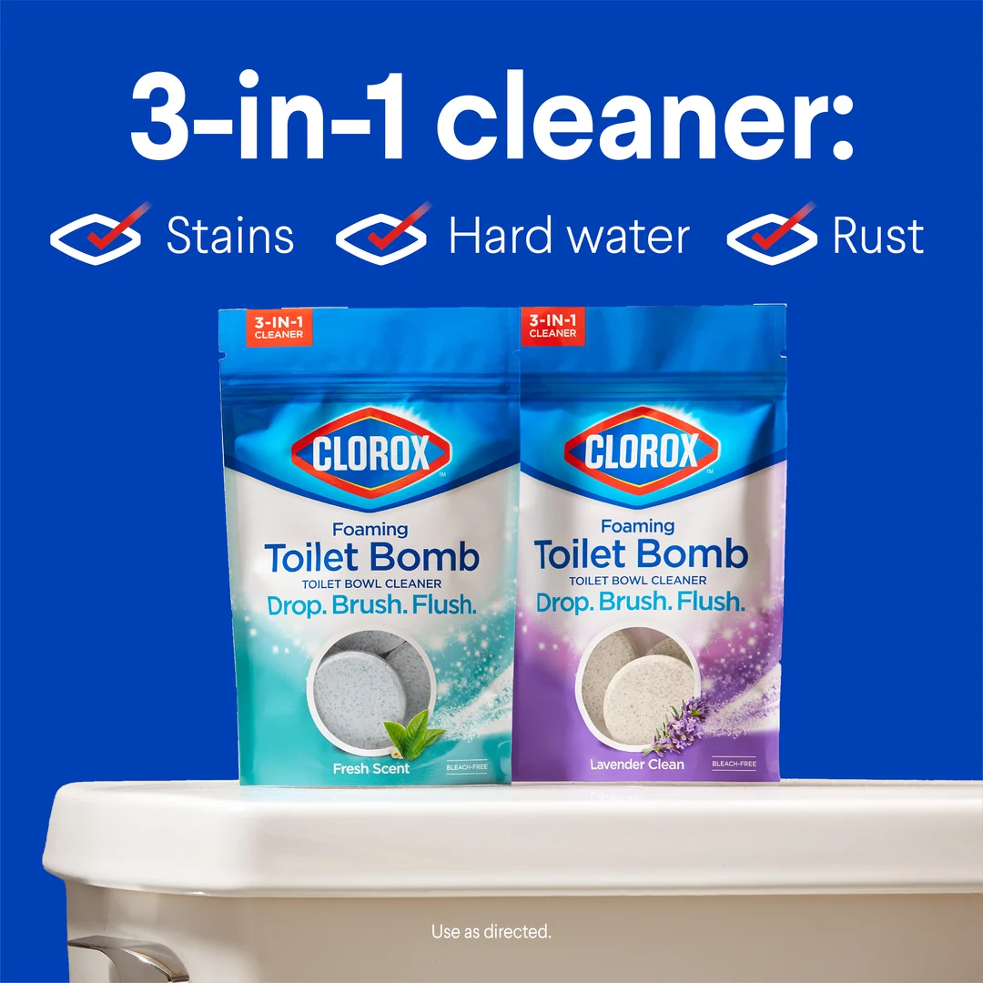 Clorox™ Toilet Bowl Foaming Bomb Cleaner