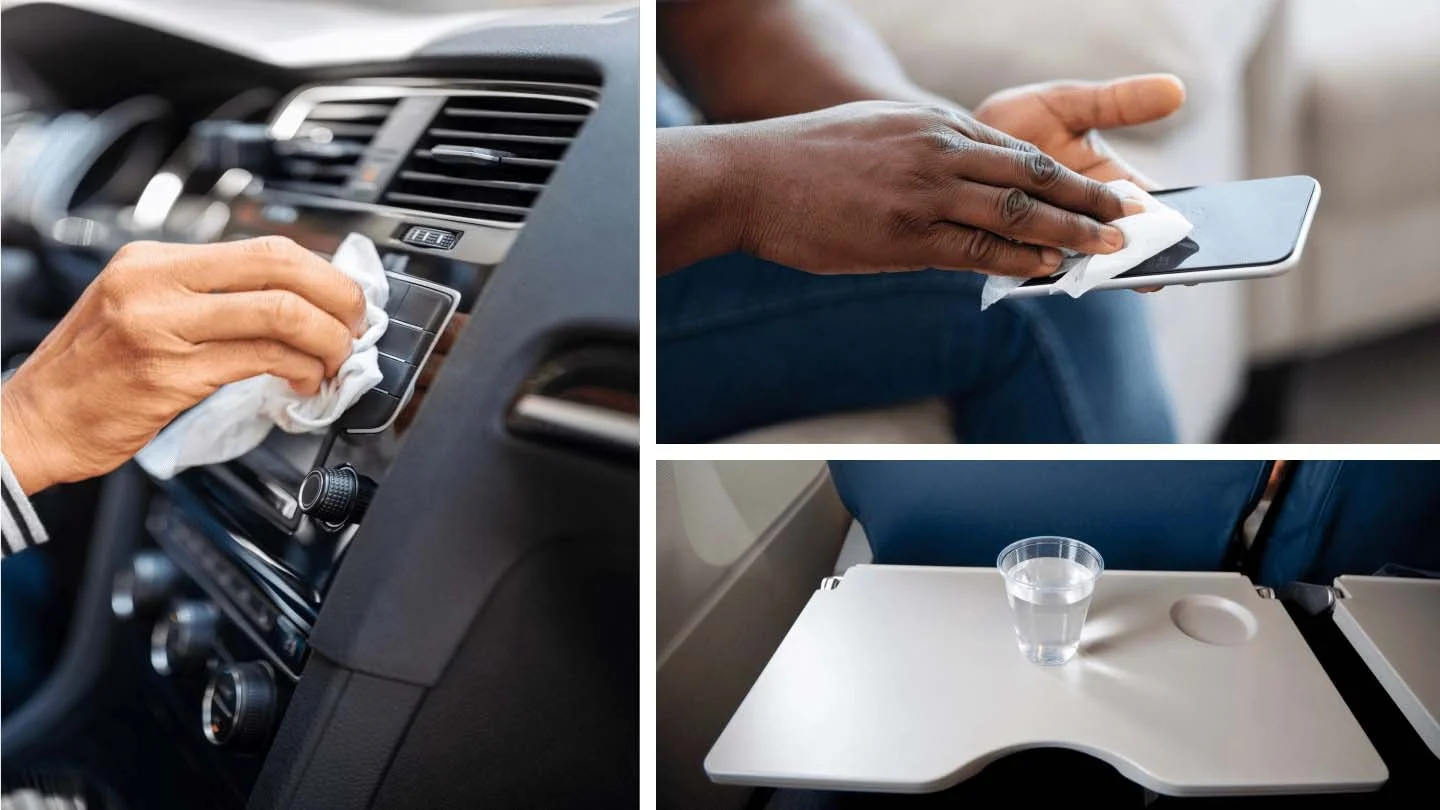 Top 6 Germy Hotspots and Cleaning Tips for Travelers | Clorox™