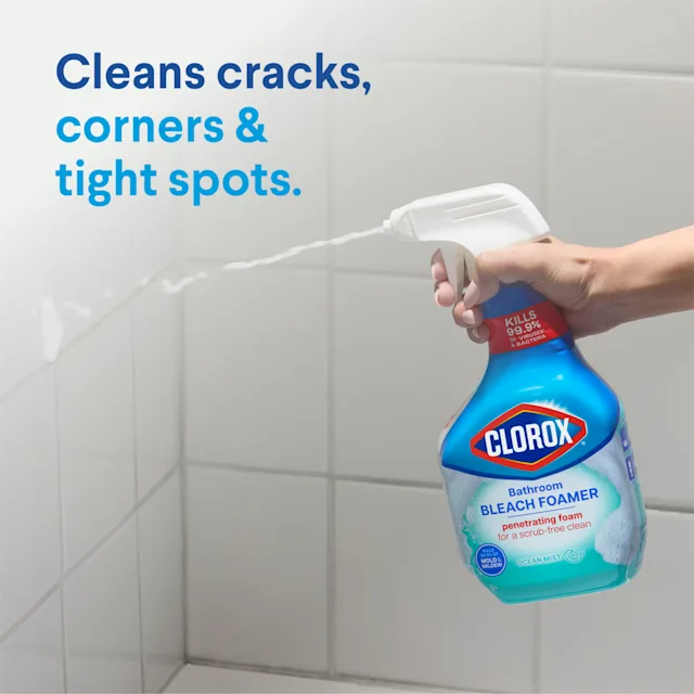 Clorox® Bleach Foamer And Grout Cleaner