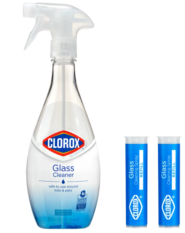 Clorox® Glass Cleaner Cleaning System Starter Kit| Original | Clorox®