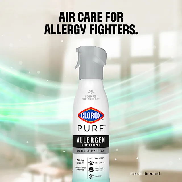 Clorox™ PURE™ Allergen Neutralizer Daily Air Spray | Clorox™