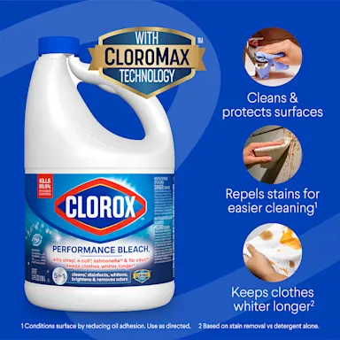 Clorox™ CLOROMAX® Performance Bleach~2~ - Concentrate | Unscented