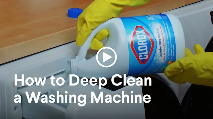 How to Clean Your Washing Machine & Remove Mildew Odors | Clorox™
