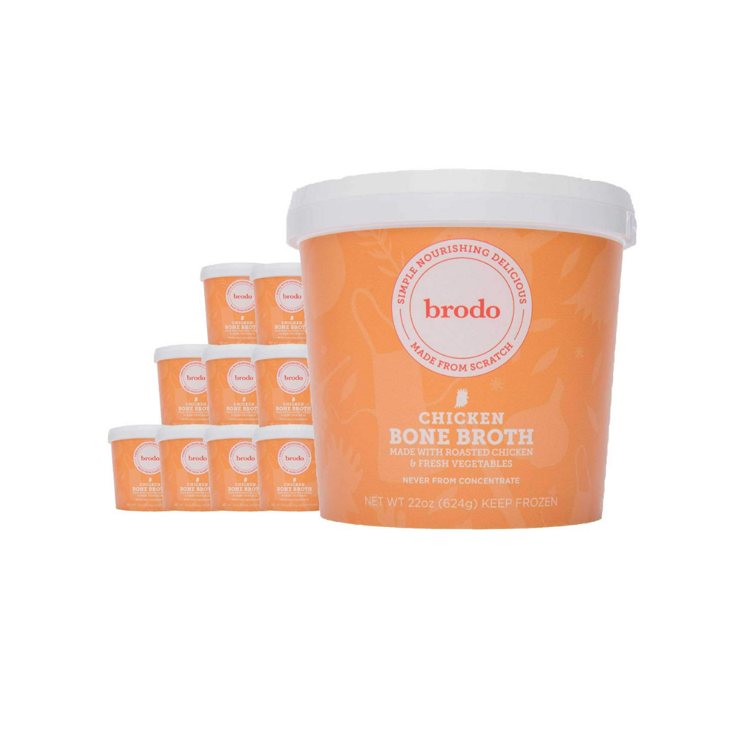 - Brodo Chicken Bone Broth 10 Pack | Story + Rain