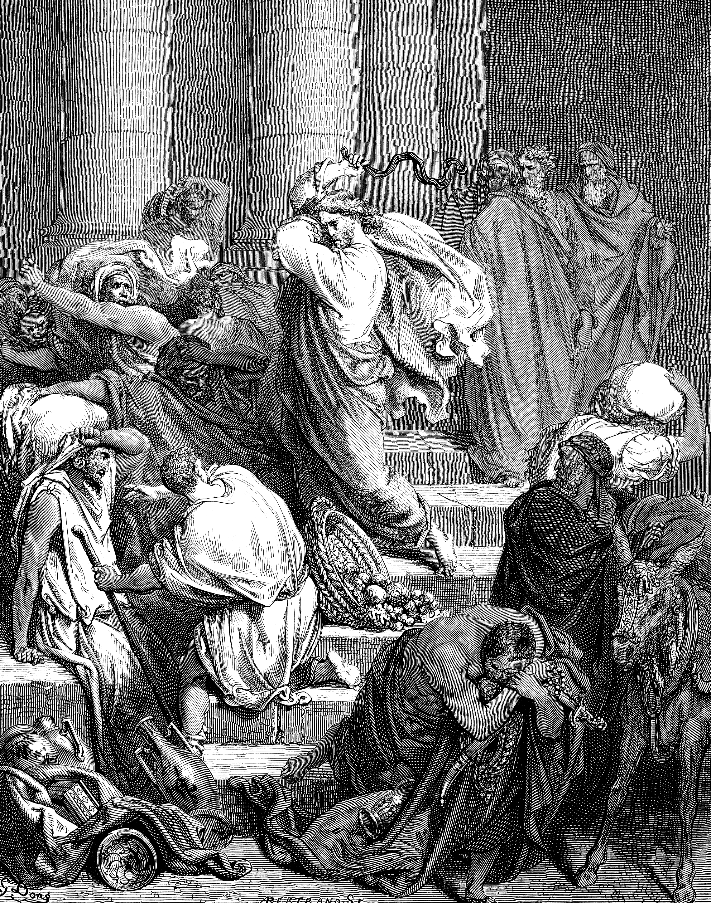 Jesus flipping tables at the Temple: What it means. By a PhD
