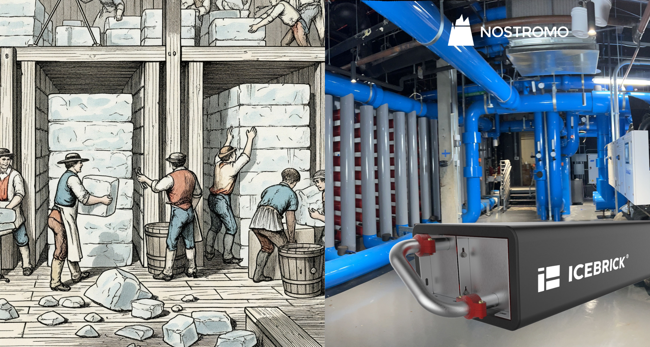 From Ice Blocks to Ice Batteries: A Chilling Tale of Cooling Evolution