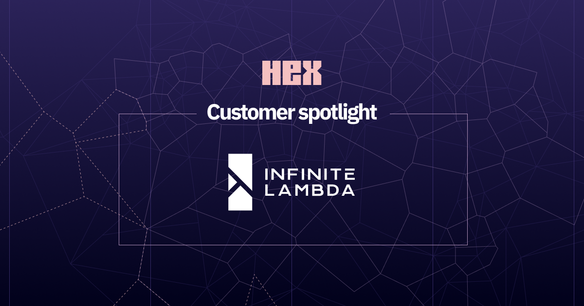 Infinite Lambda - Customer spotlight | Hex