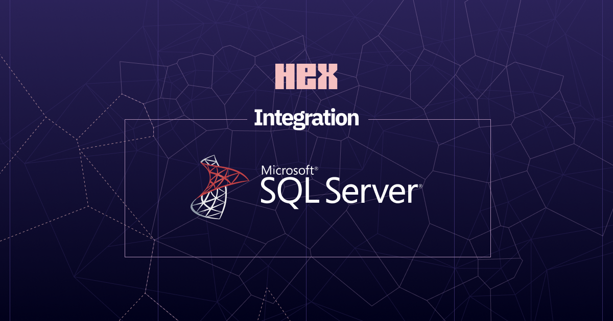 Ms Sql Server Integration Hex 