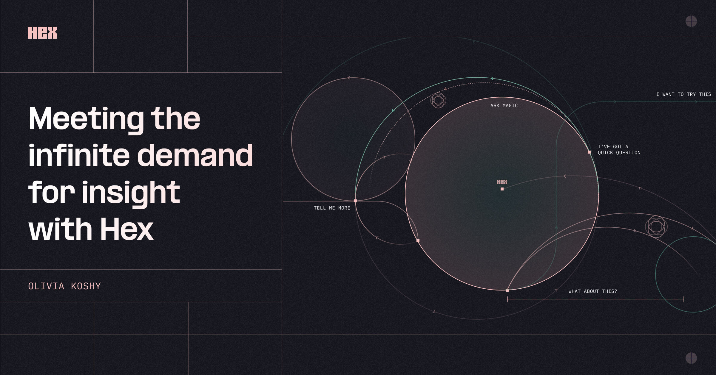 Meeting the infinite demand for insight with Hex | Hex