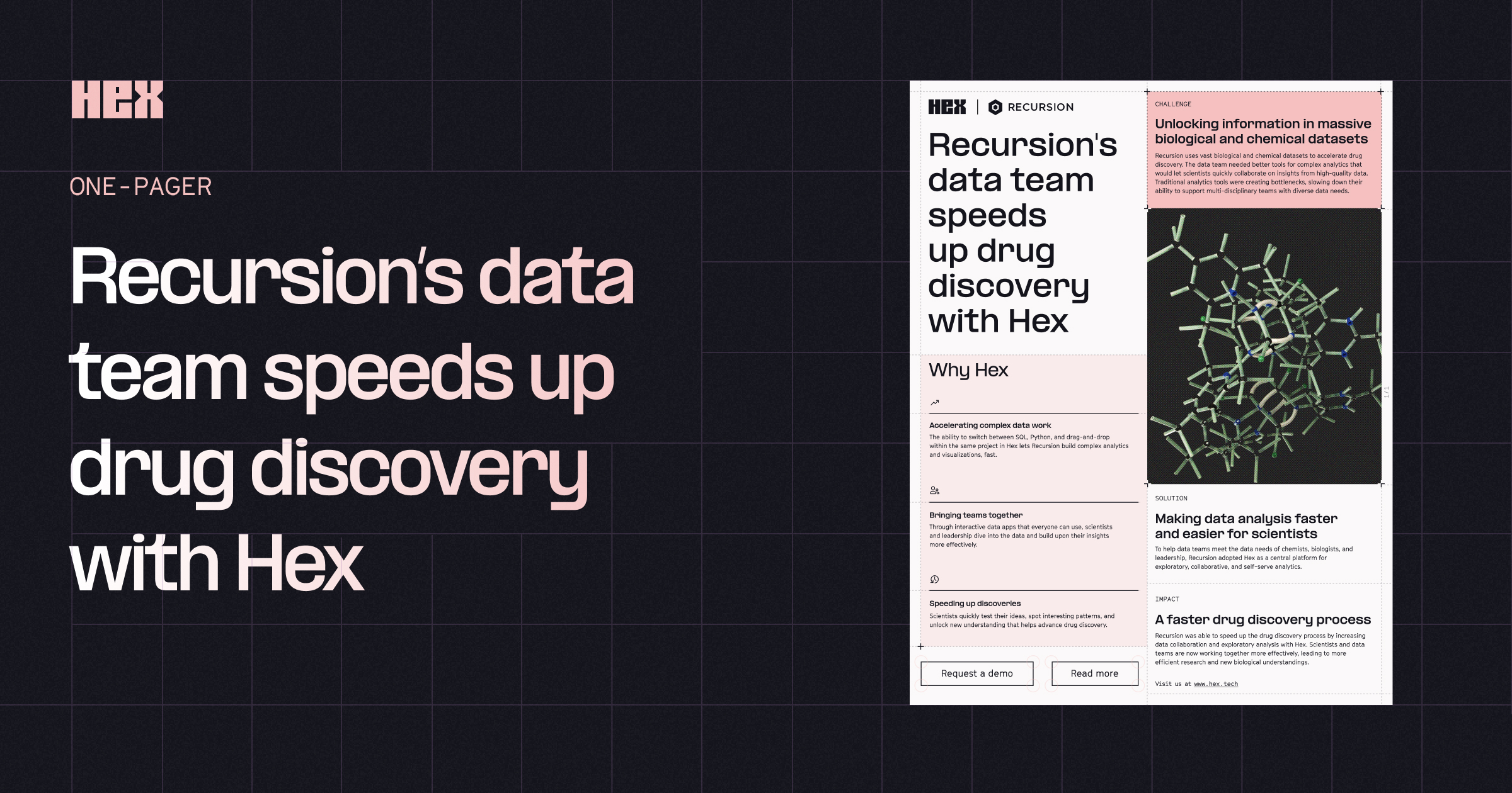 Recursion: Speeding up drug discovery with Hex | Hex