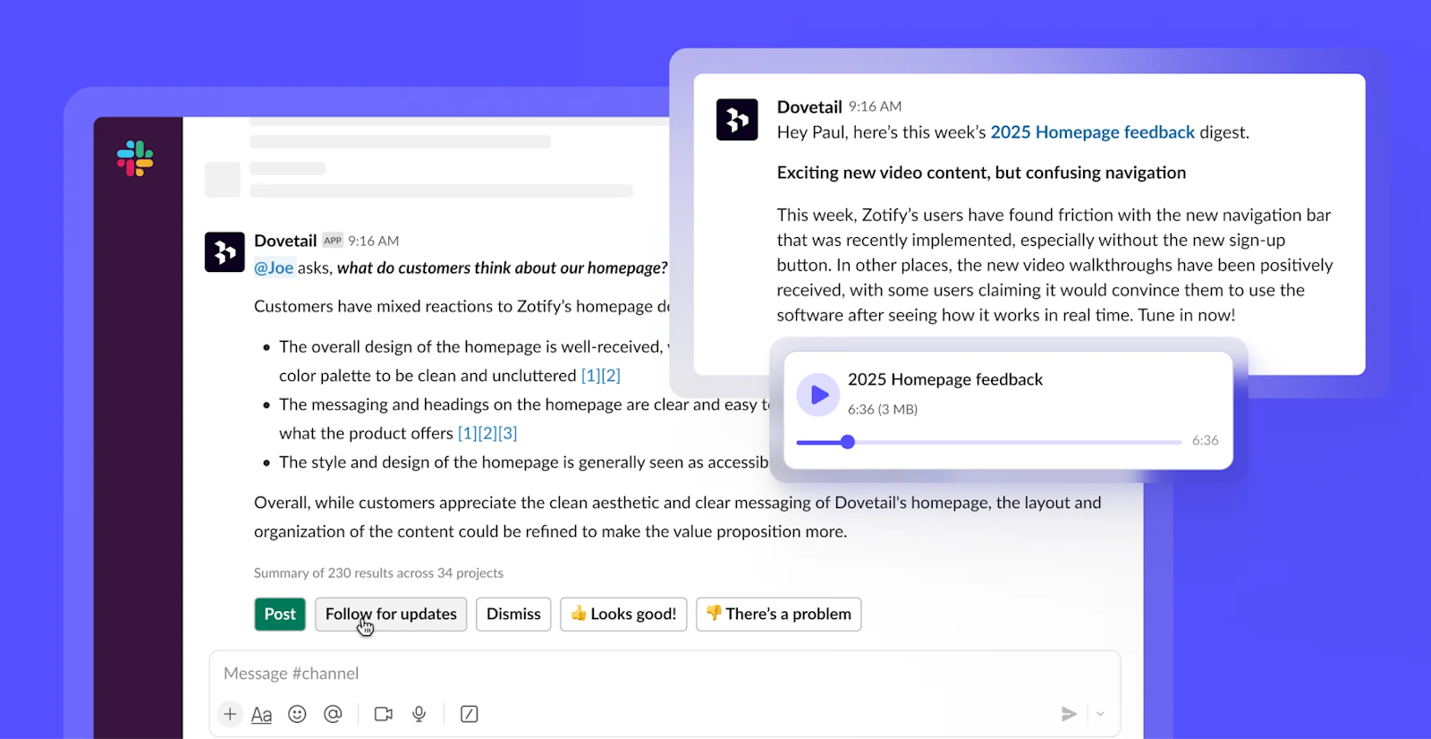 How we built AI in Dovetail—magic search and Ask Dovetail