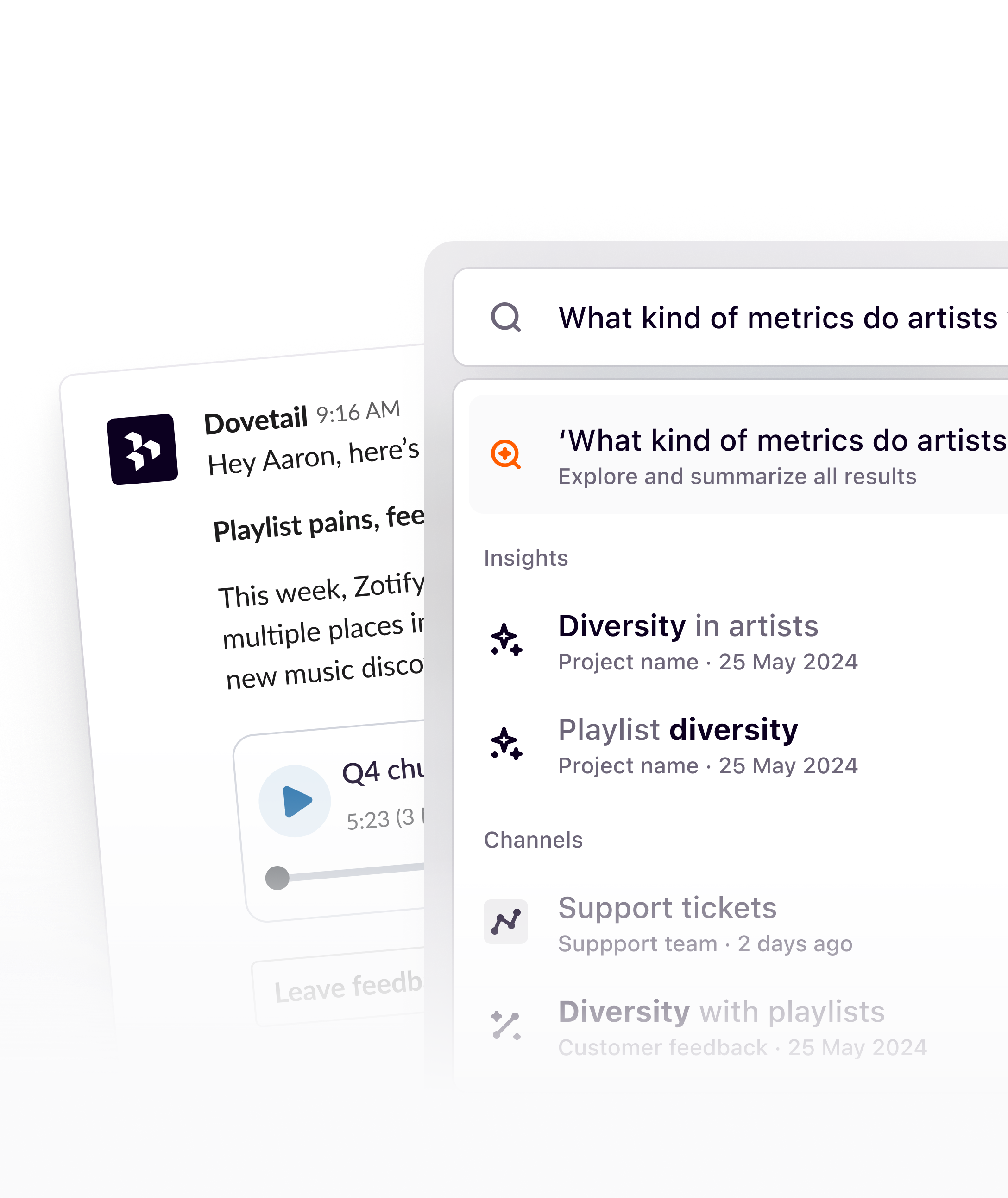 Customer Insights Hub — Dovetail