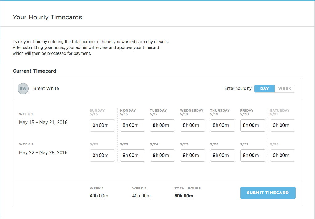 Product Launch: Payroll Just Got Easier With Employee Timecards ...
